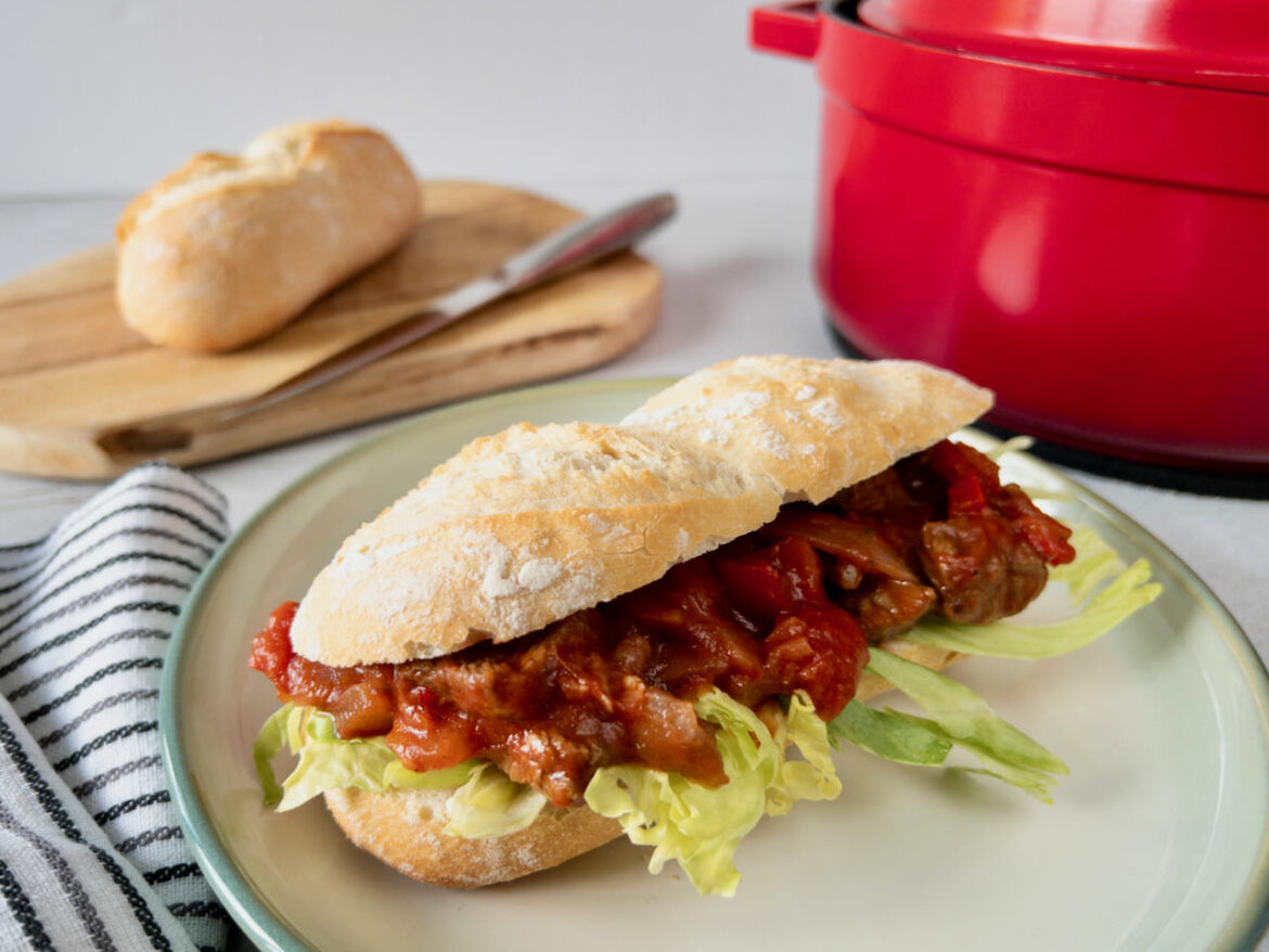 Zo maak je een Italiaans broodje warm vlees - Gezin over de Kook